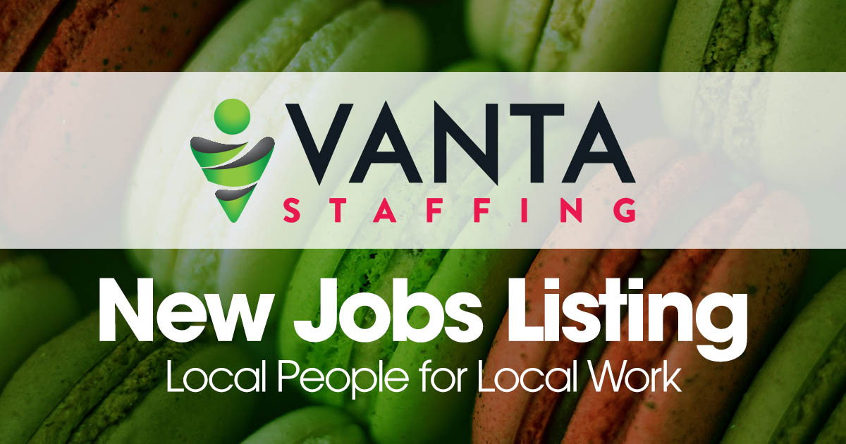 Jobs - Vanta Staffing
